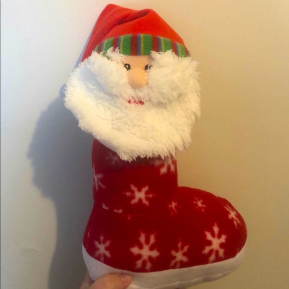 Toys | 13 Santa In Stocking Plush Toy | Poshmark
